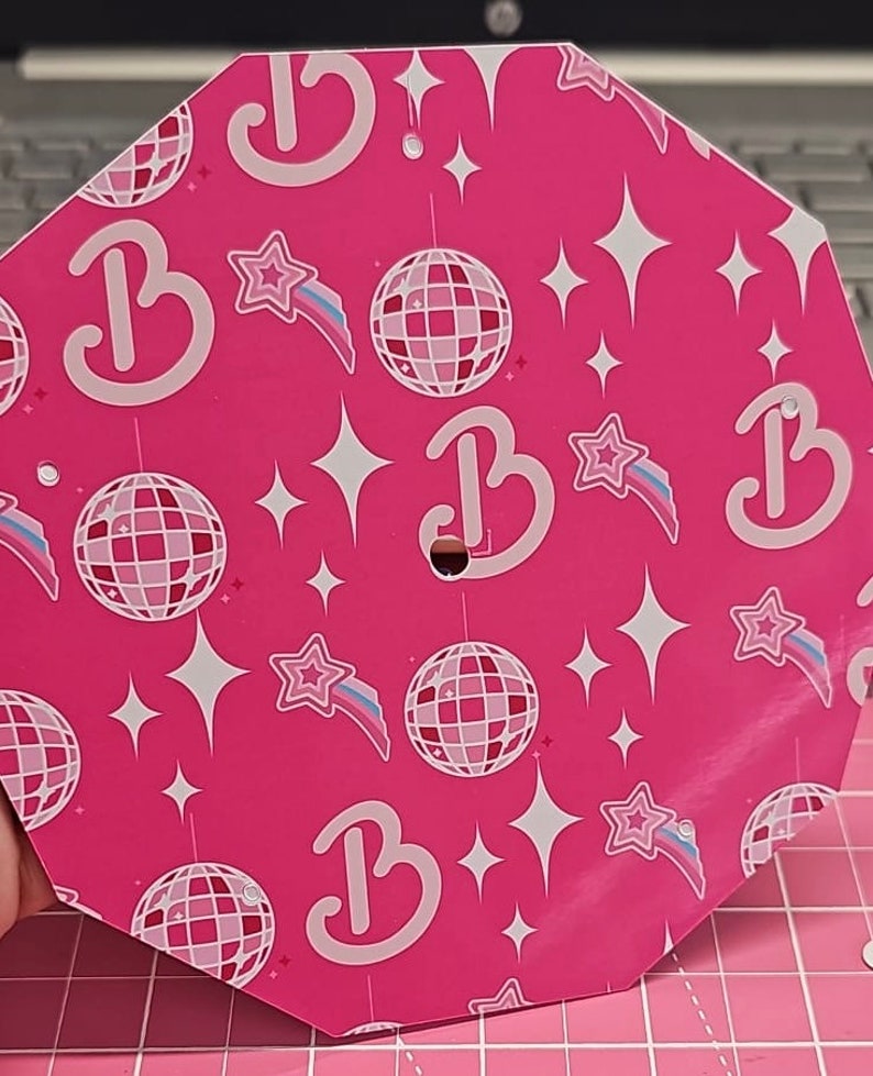 Barbie Disco Digital Paper - Etsy