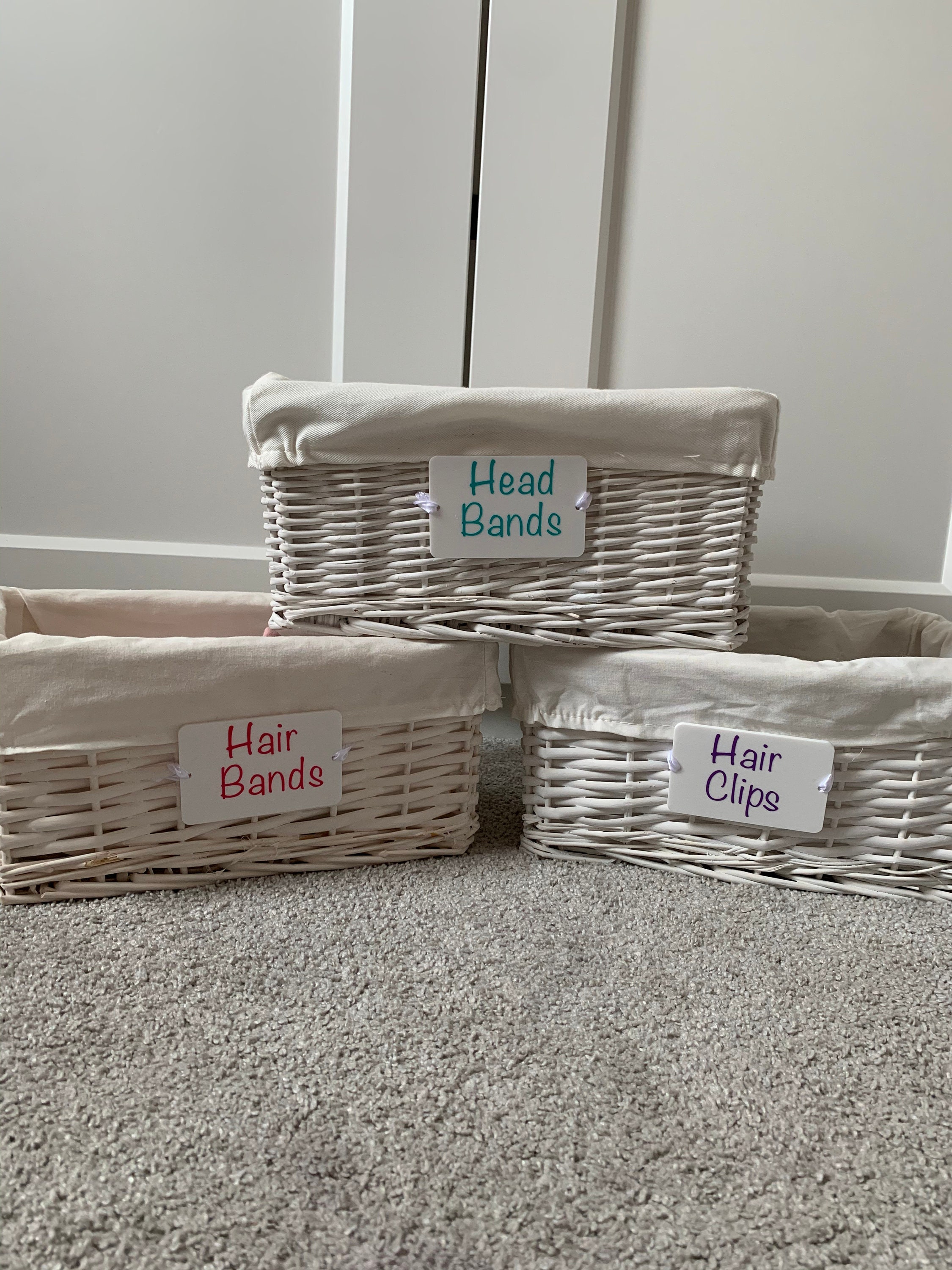 Custom Acrylic Tags With Vinyl Labels & Stickers - Etsy