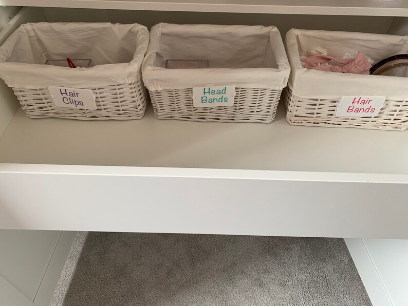 Custom Acrylic Tags With Vinyl Labels & Stickers - Etsy