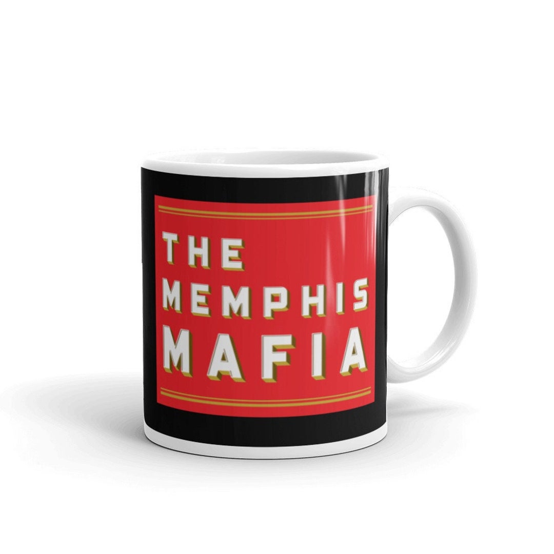 Memphis Mafia, Elvis Presley Inspired Ceramic Mug, 11 or 15 Ounces. Tea ...