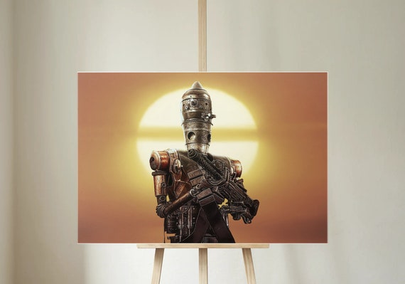 Poster Gift Wallpaper Comic Style Wall Decor Mando | Etsy