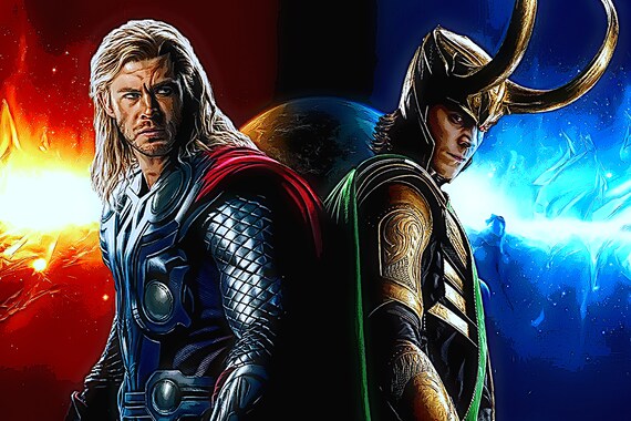 Thor X Loki Poster