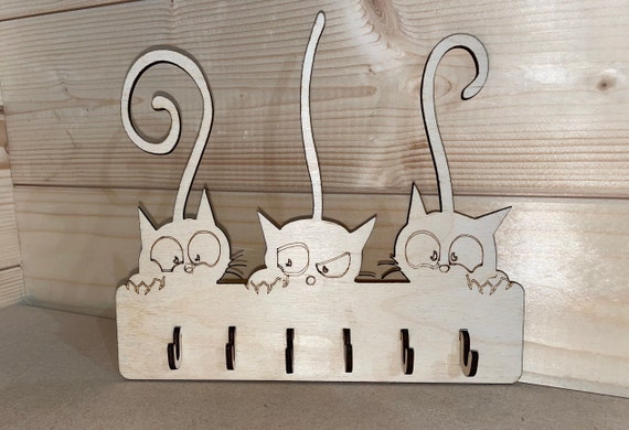 Cat Key Holder - Etsy