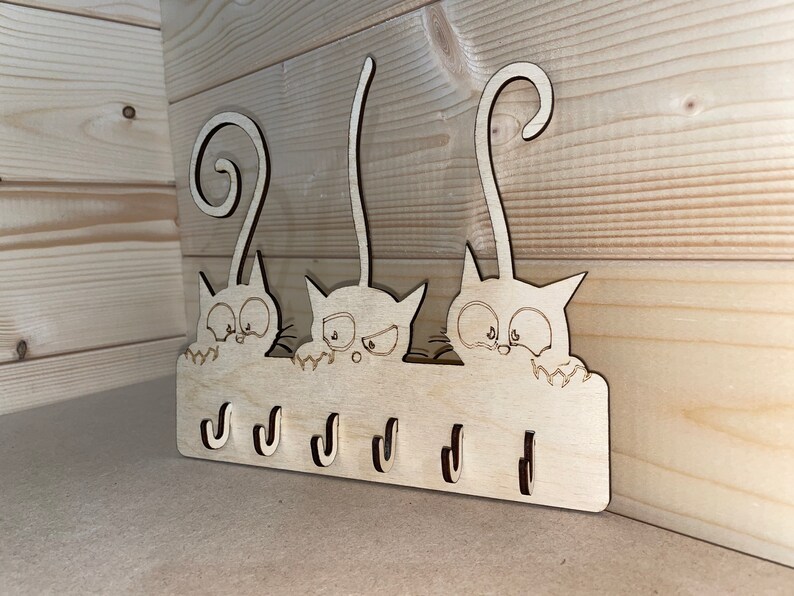 Cat Key Holder - Etsy UK