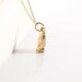 10K 14K 18K Gold Praying Hands Pendant, the Prayer Hands Pendant ...