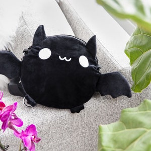 Cute Plush Bat Mini Crossbody Bag / Backpack - New Higher Quality ...
