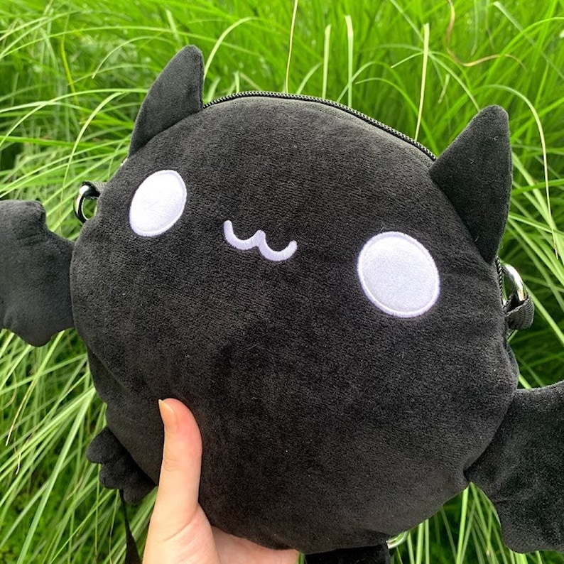 Cute Plush Bat Mini Crossbody Bag / Backpack | Etsy