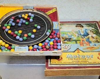 Antique Board Game - Etsy