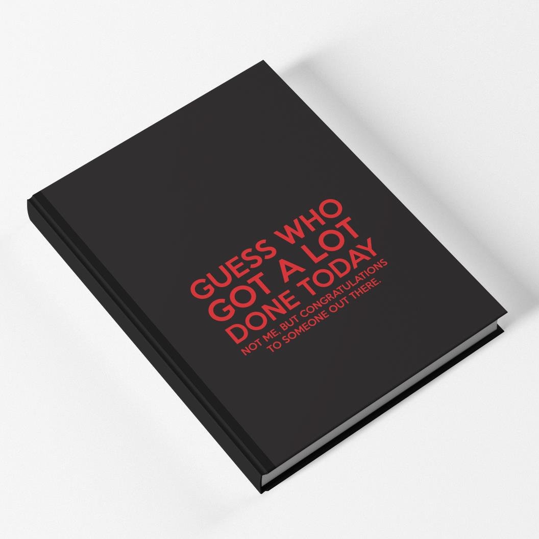 Office Notebook Funny Large JournalA4 Size Hardcover Lined | Etsy