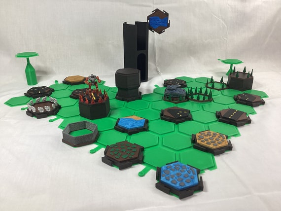 Battletech Modular Tile System Miniature Wargaming - Etsy Canada