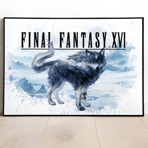 Final Fantasy 16 Eikon Poster - Esper I Ifrit I Shiva I Bahamut I Odin ...