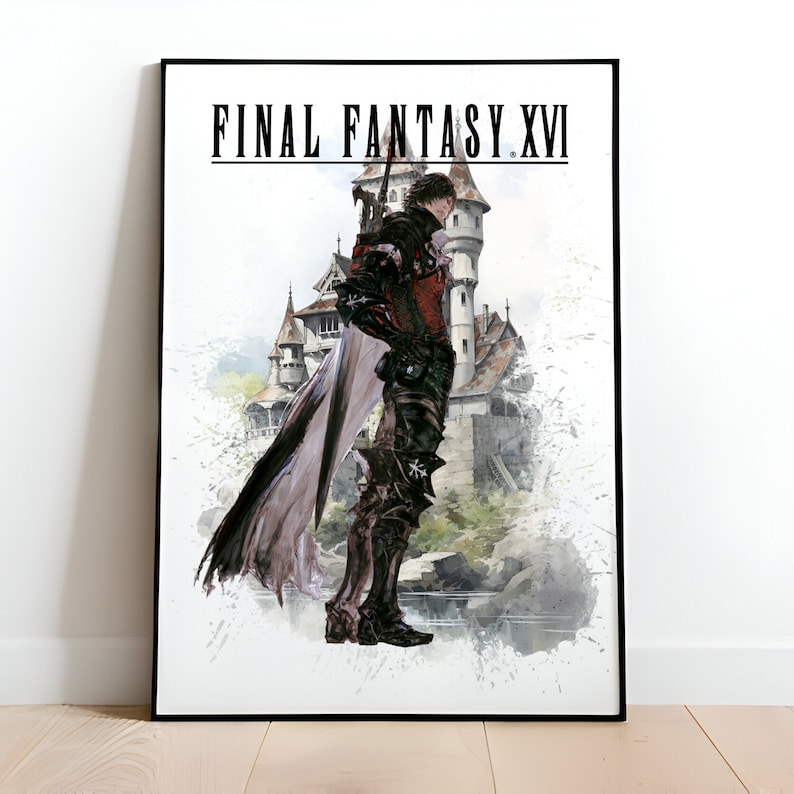Final Fantasy 16 Character Poster Many Sizes - Etsy