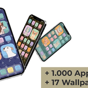 Cute Dog App Icon Pack I Stylish Icons for Android and iPhone I Manga ...