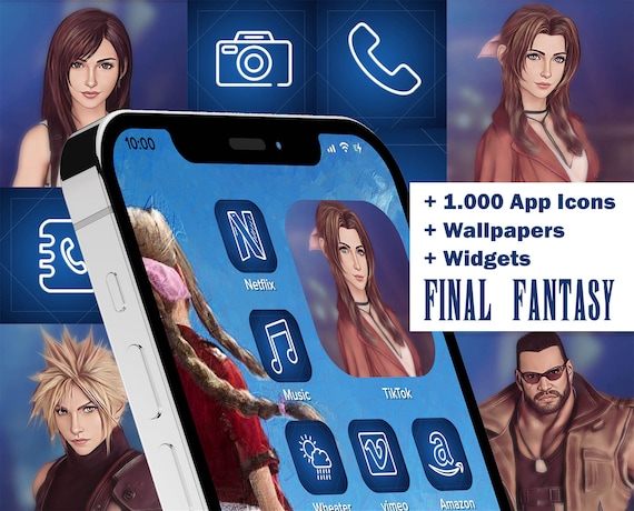 Final Fantasy App Icon Pack I Stylish Icons for Android and | Etsy