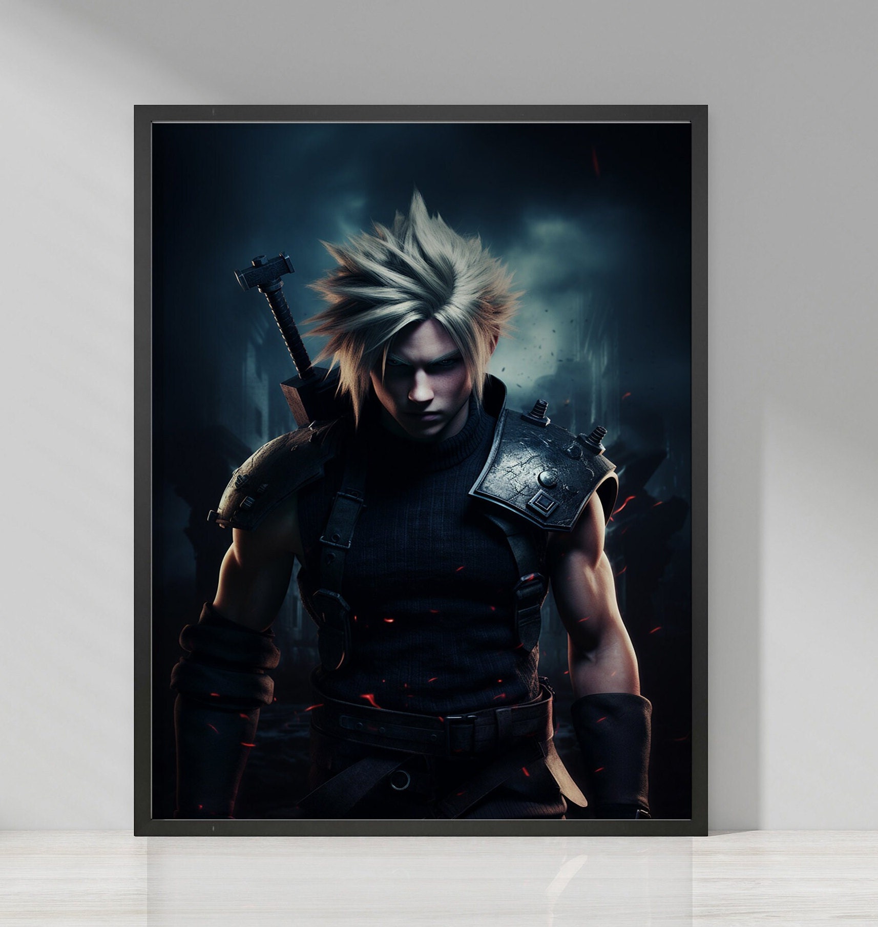 Final Fantasy 7 Rebirth Character Pose Poster - Many Sizes - Etsy