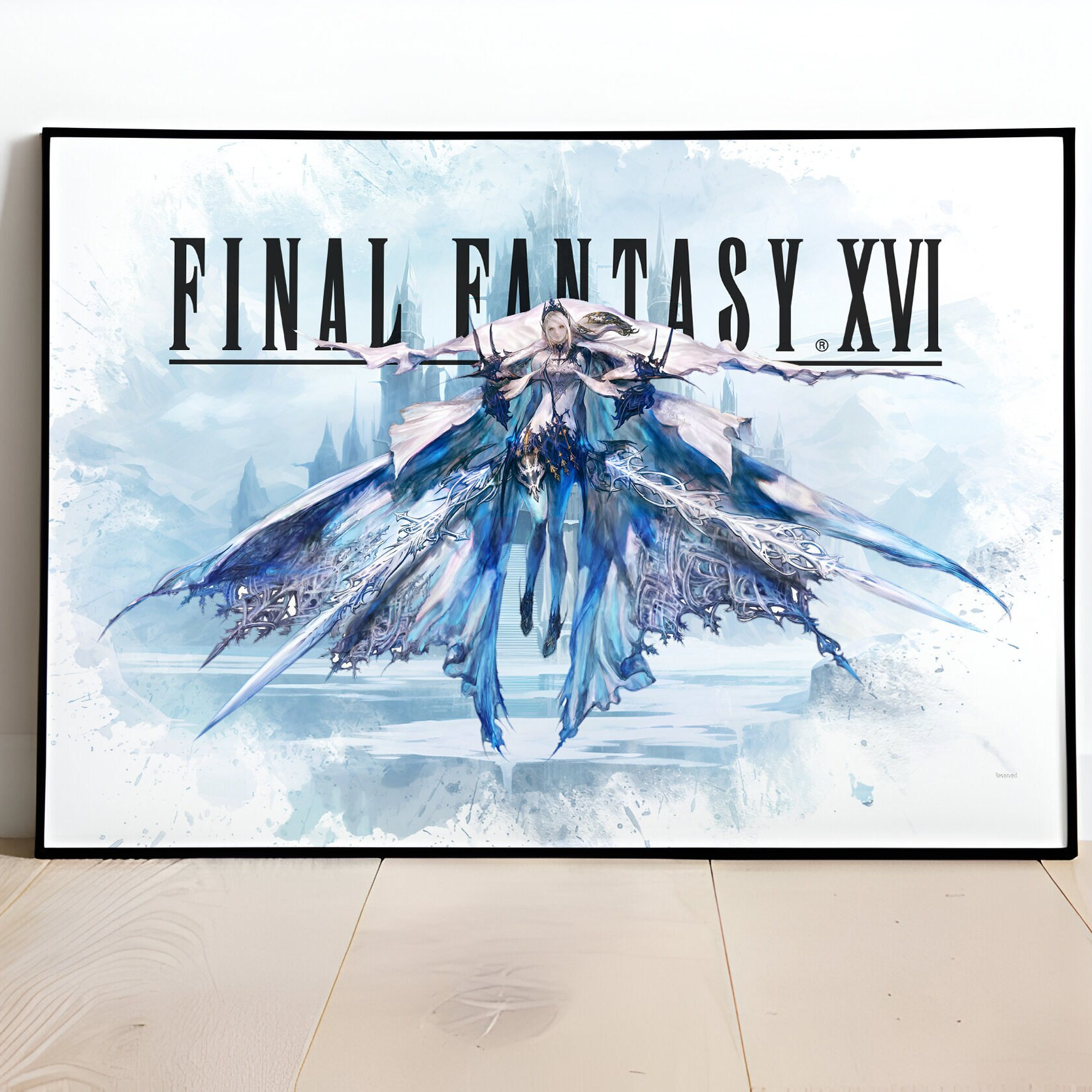Final Fantasy 16 Eikon Poster - Esper I Ifrit I Shiva I Bahamut I Odin ...