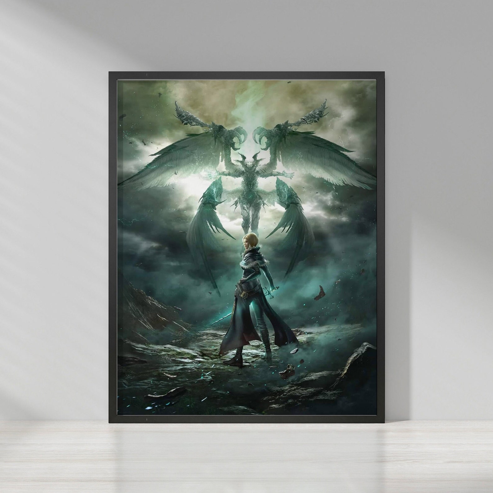 Final Fantasy 16 Eikon Pose Poster Many Sizes - Etsy