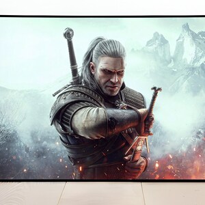 The Witcher 3 Wild Hunt - Game Poster - Many Sizes - Landscape Format ...