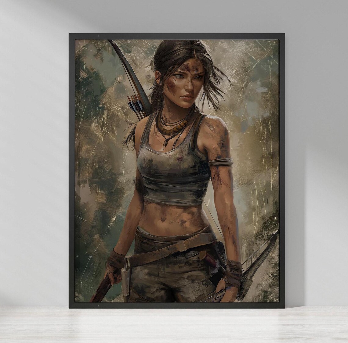 Lara Croft Poster Character Poster Posters Tomb Raider I CGI I High ...