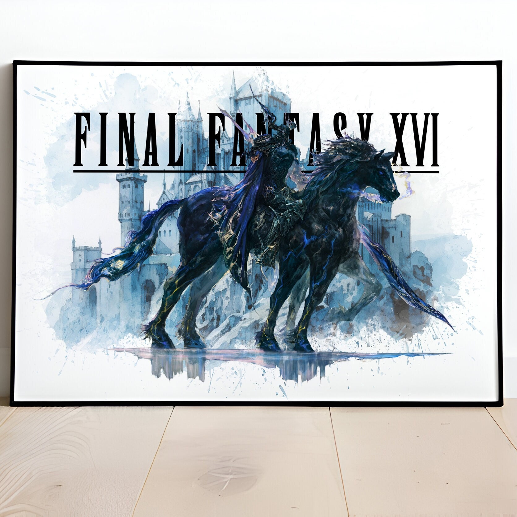Final Fantasy 16 Eikon Poster - Esper I Ifrit I Shiva I Bahamut I Odin ...