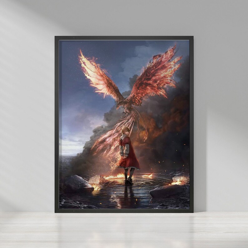 Final Fantasy 16 Eikon Pose Poster - Many Sizes - Etsy