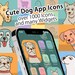 Cute Dog App Icon Pack I Stylish Icons for Android and iPhone I Manga ...