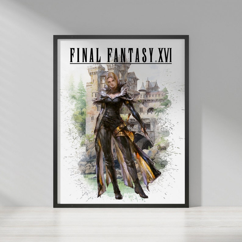 Final Fantasy 16 Character Posters - Many Sizes - Etsy