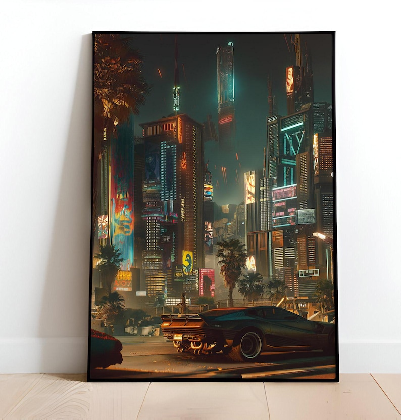 Cyberpunk Poster Character Poster Posters 2077 I CGI I High Render ...