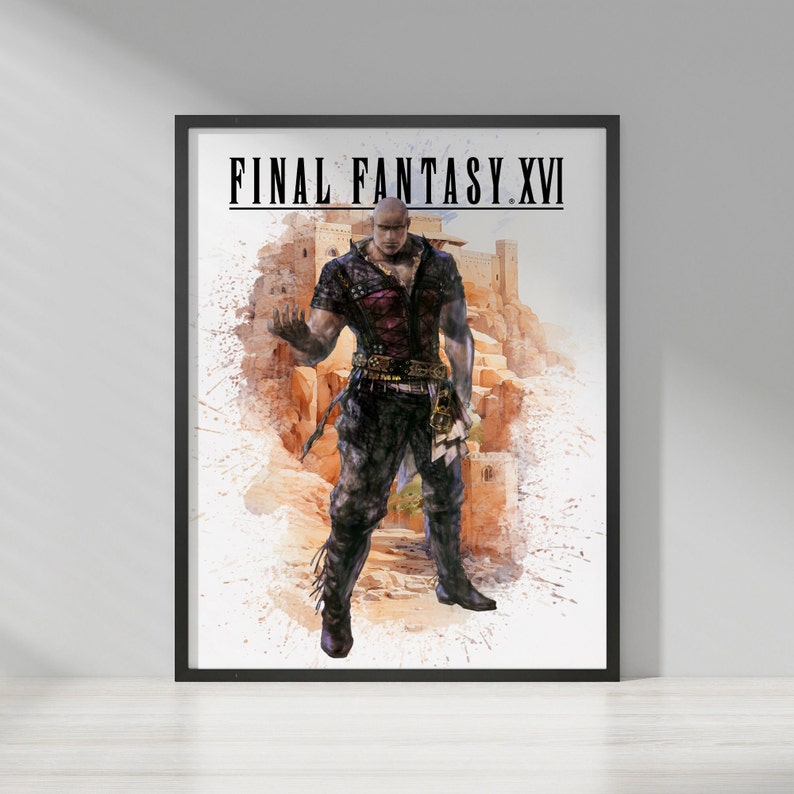 Final Fantasy 16 Character Poster Many Sizes - Etsy