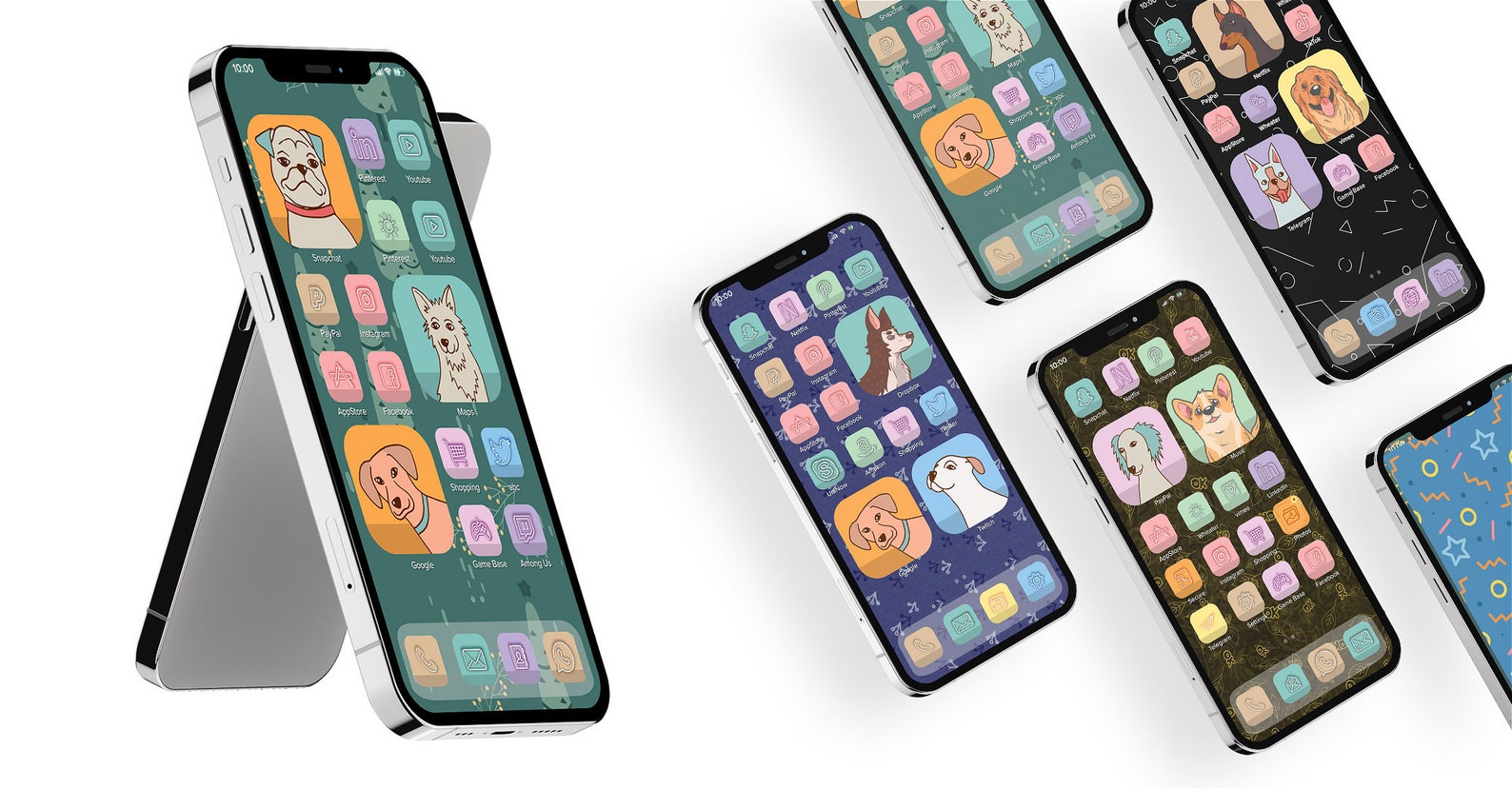 Cute Dog App Icon Pack I Stylish Icons for Android and iPhone I Manga ...