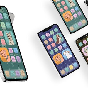 Cute Dog App Icon Pack I Stylish Icons for Android and iPhone I Manga ...