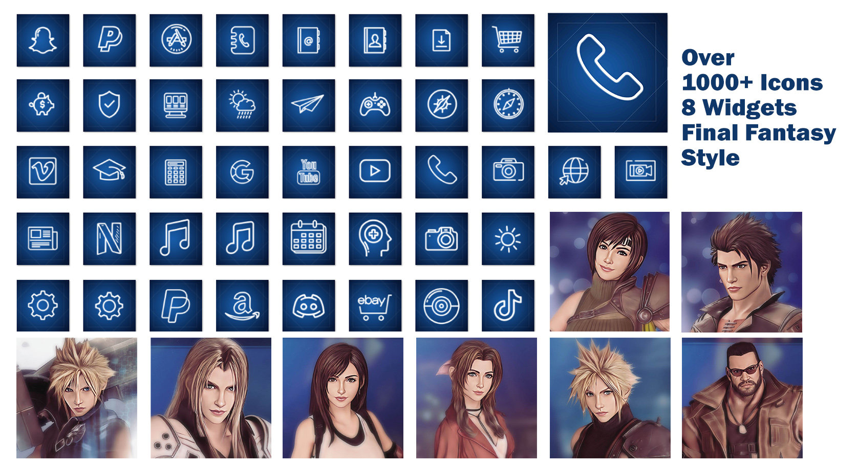 Final Fantasy - App Icon Pack I Stylish Icons for Android and iPhone I ...