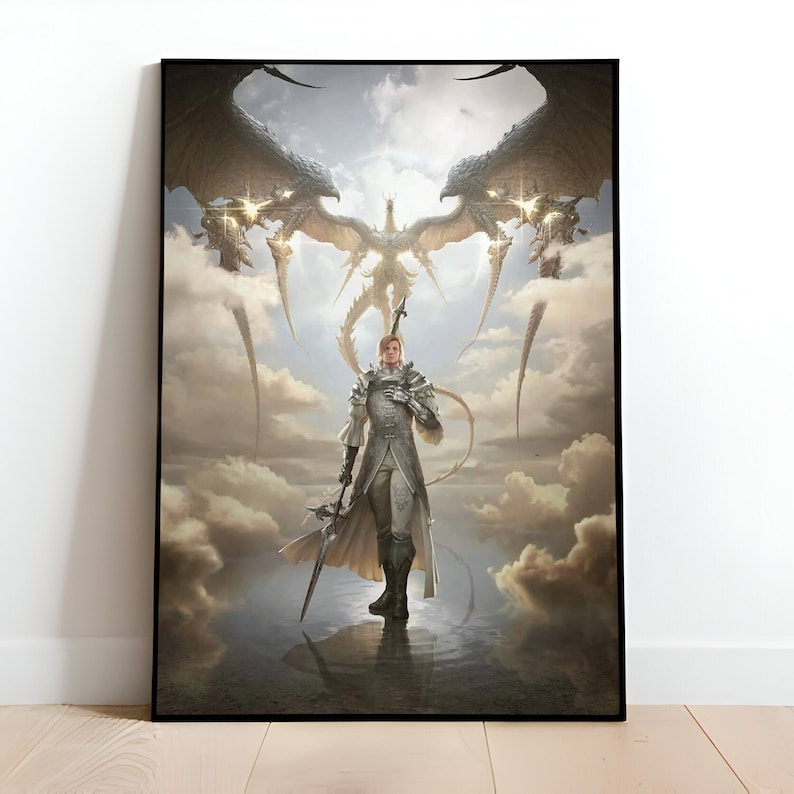 Final Fantasy 16 Eikon Pose Poster Many Sizes - Etsy
