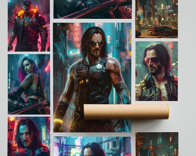 Cyberpunk OEM Profile Keycap Set 117 PBT Dye-sub Keys Cyberpunk 2077 ...