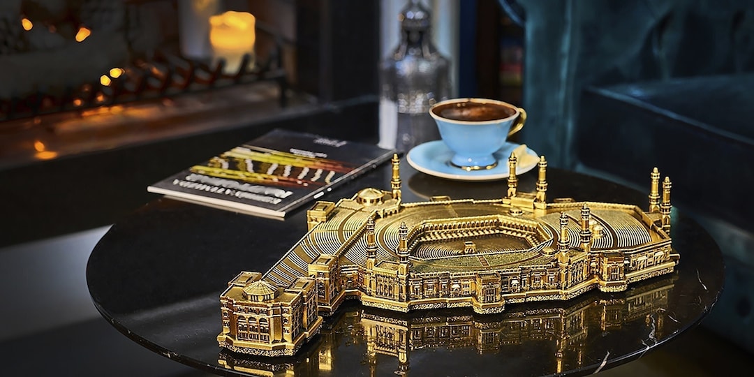 Islamic Home Decor Gold Masjid Al Haram Islamic Art, 3D Kaaba Islamic ...