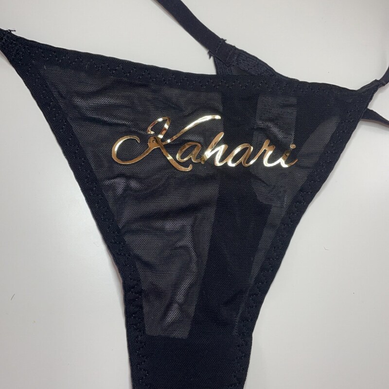 Tanga personalizado - Etsy España