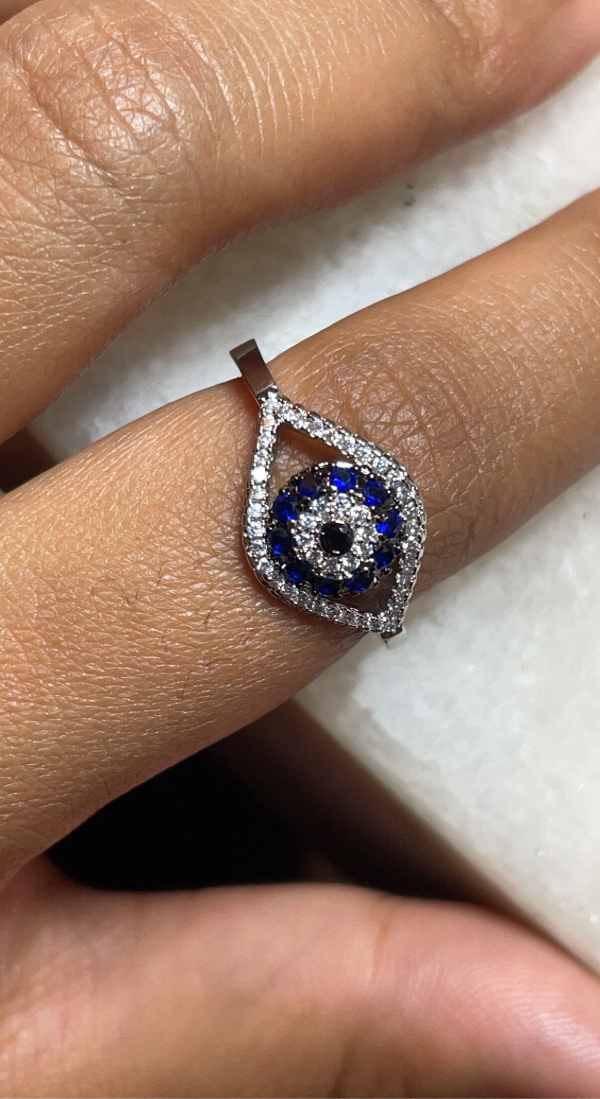 Evil Eye Ring - Etsy