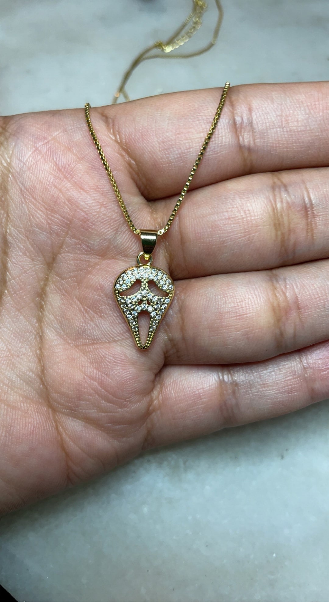 Scream Necklace - Etsy