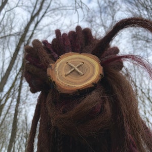 Fungus Acacia Button Dreadlocks Accessory Elastic Button Giant Hair ...