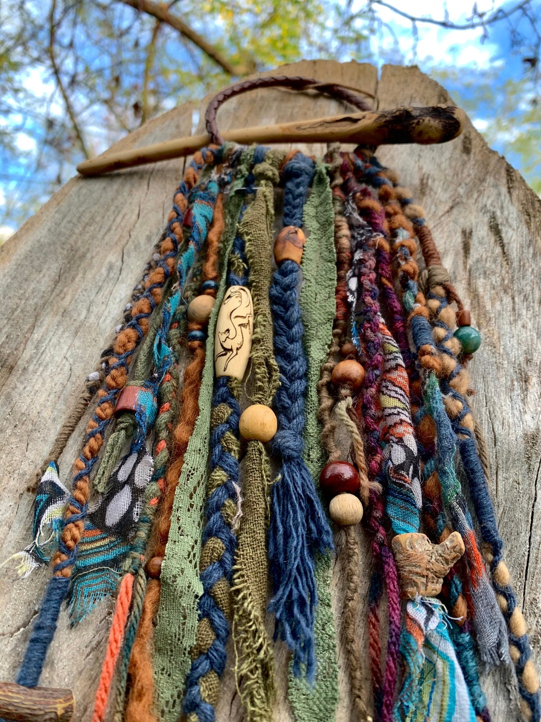 Gypsy Fox Dreadlocks Accessory Hair Decoration Dreadlocks - Etsy