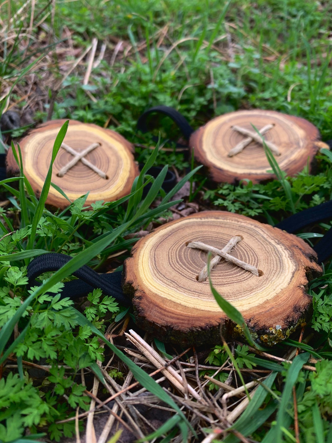 Fungus Acacia Button Dreadlocks Accessory Elastic Button Giant Hair ...