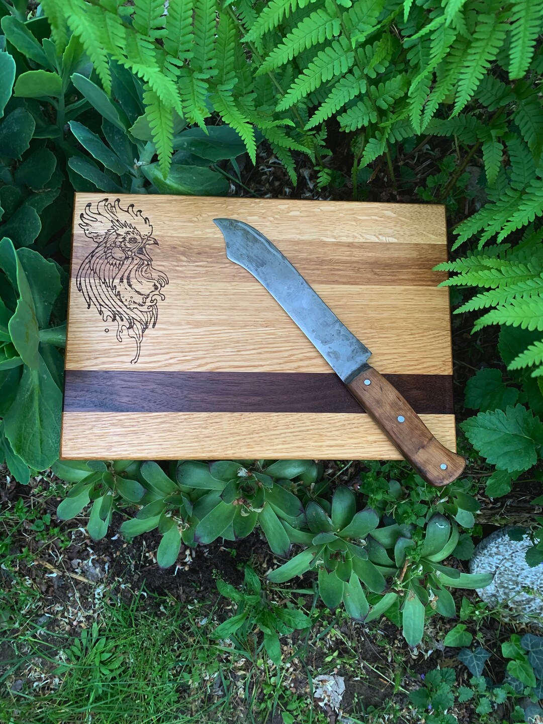 Cutting Board Drawing Engraved Kitchen Garden Gift - Etsy