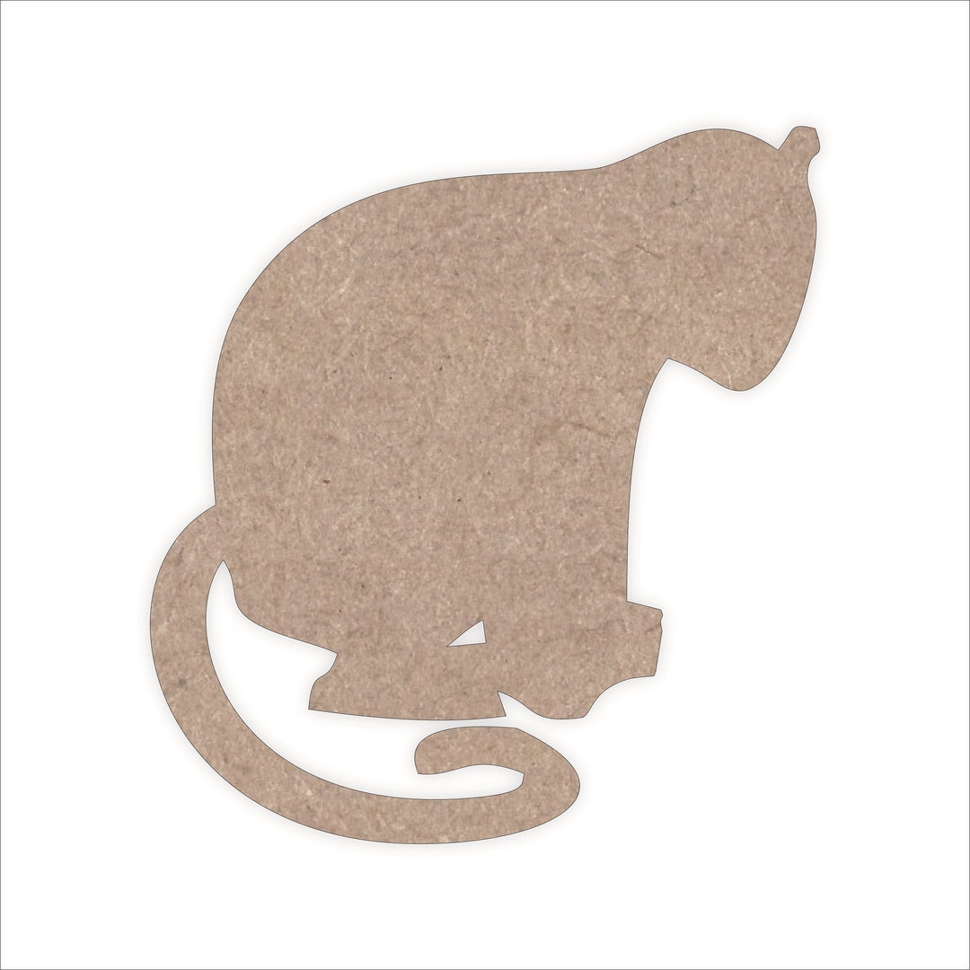 MDF Wooden Animal Shapes Woodland Cut Outs Wood Crafts Decoration DIY ...