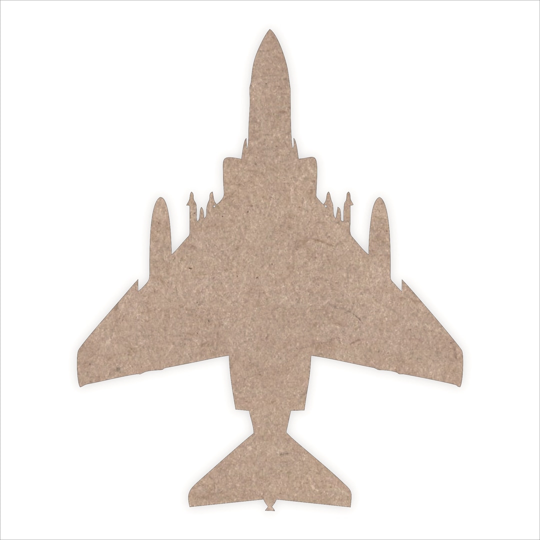 Fighter Jet Airplane, Aero Plane Multiple Sizes - Laser Cut Unfinished ...