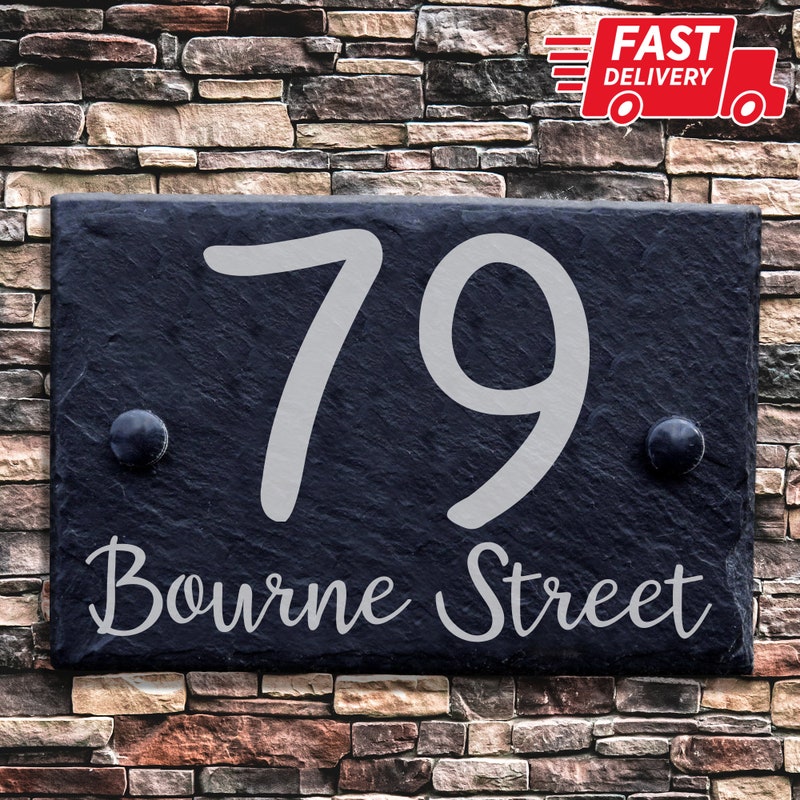 Stone House Sign - Etsy UK