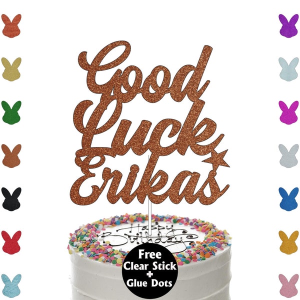 Farewell Cake Topper - Etsy UK