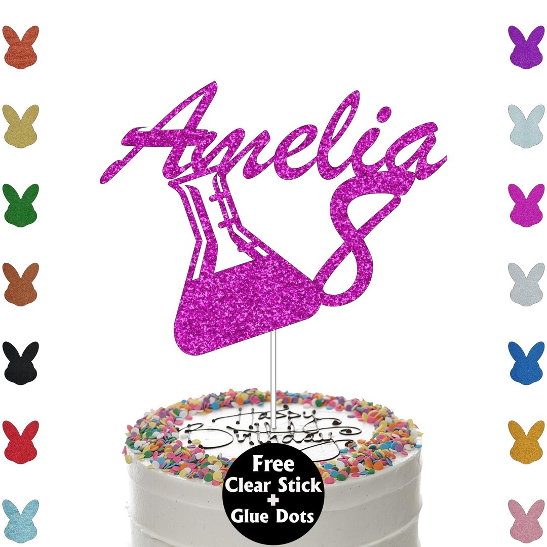Personalised Science Cake Topper, Scientist Cake Topper,personalised ...
