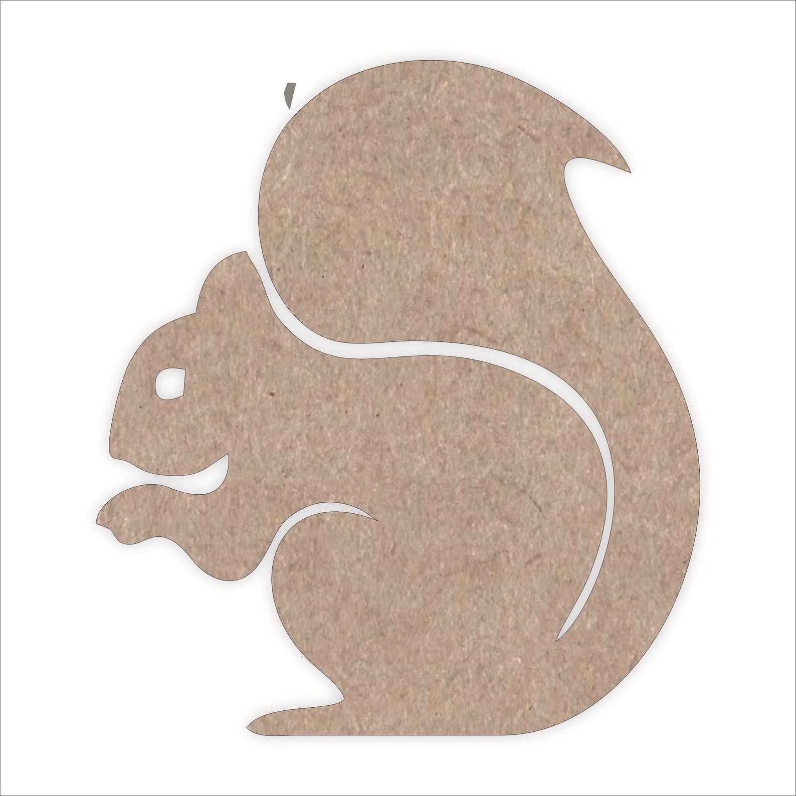 Wooden Squirrel Shape, Various Sizes, for Crafts , Decoration, Natural ...