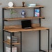 Decorative Wooden Study Desk Modern Computer Desk - Etsy