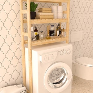 Bathroom Washing Machine Cabinet Bathroom Cabinet laundry Cabinet ...